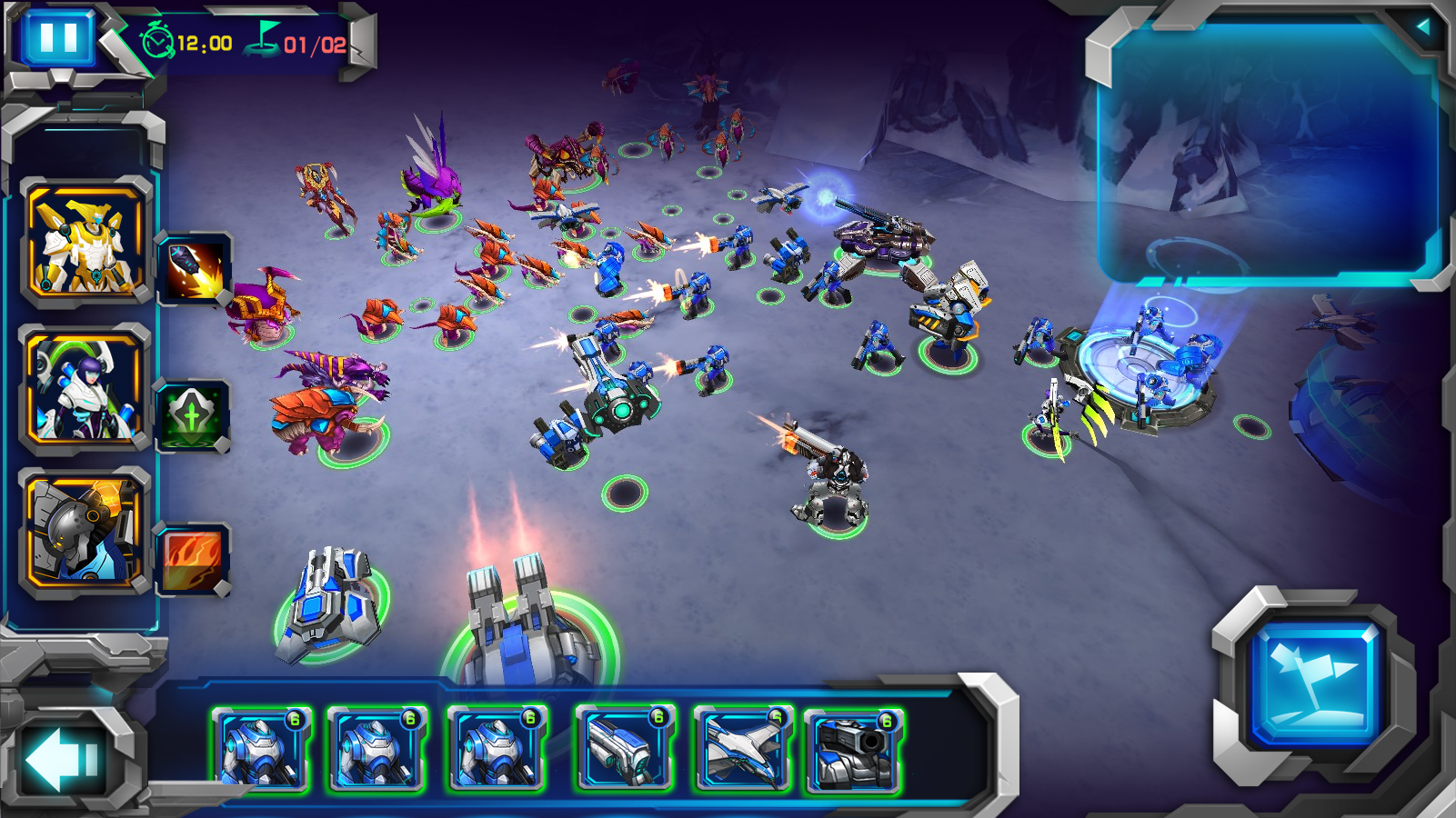 竞技手游/RTS即时战略/即时竞技对战/星际题材/RTS - GameRes游资网